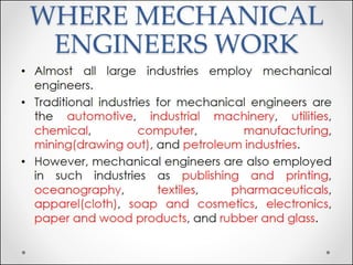 Mechanical engineering | PPT