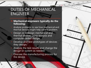 Mechanical engineering | PPTX