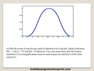 Convolution and Fourier Transforms | PPTX