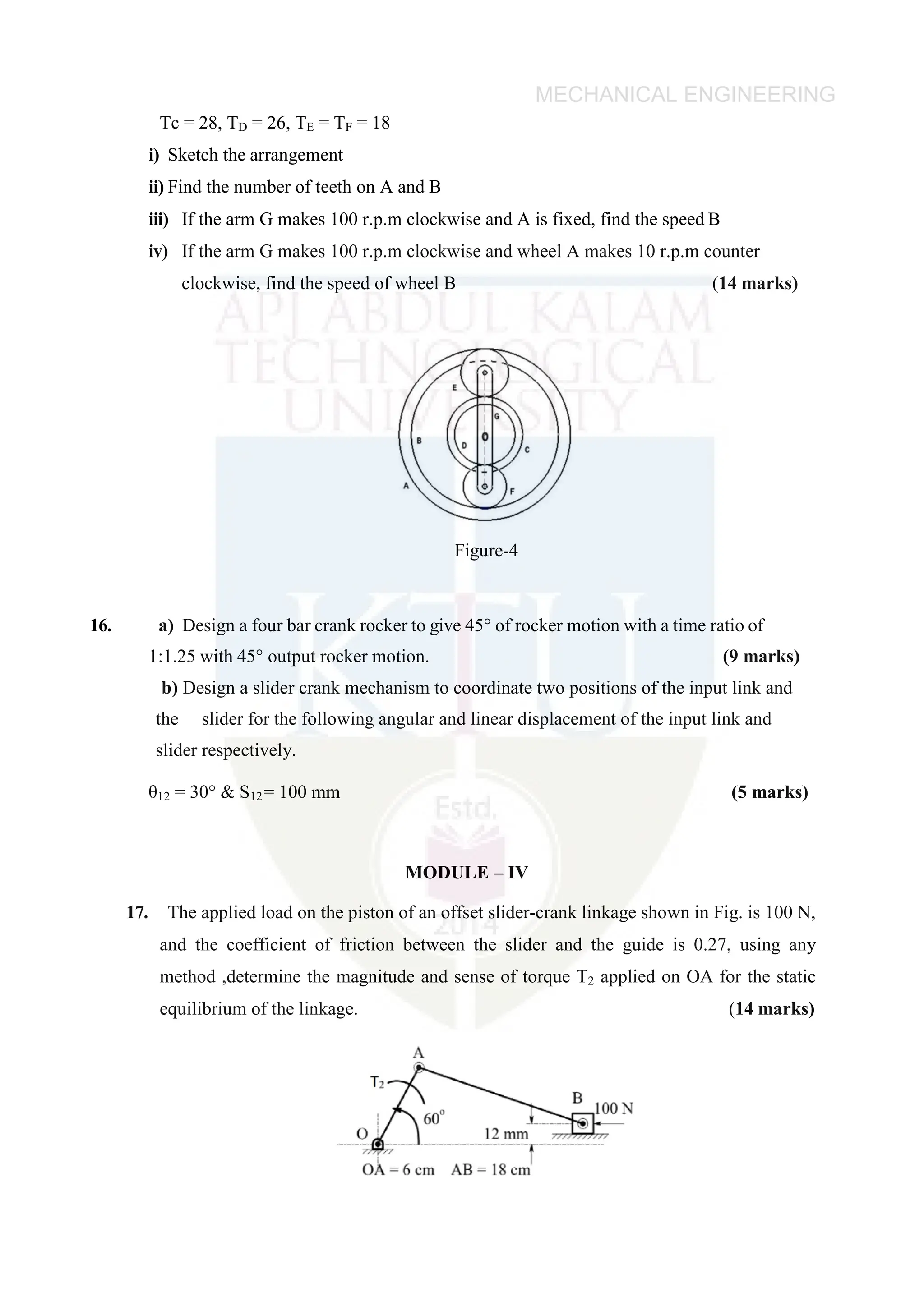 Mechanical Engineering Syllabus Curriculum | PDF