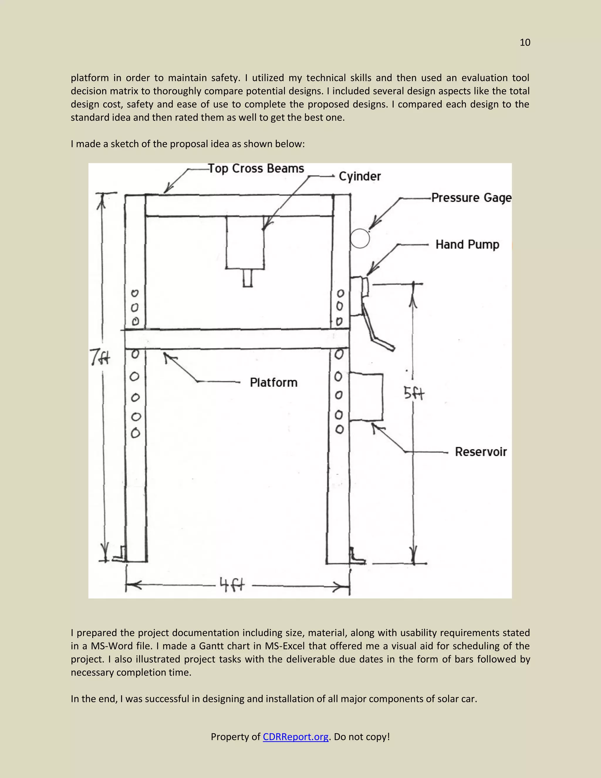 Mechanical Engineering CDR Sample (ANZSCO Code: 233512) | PDF