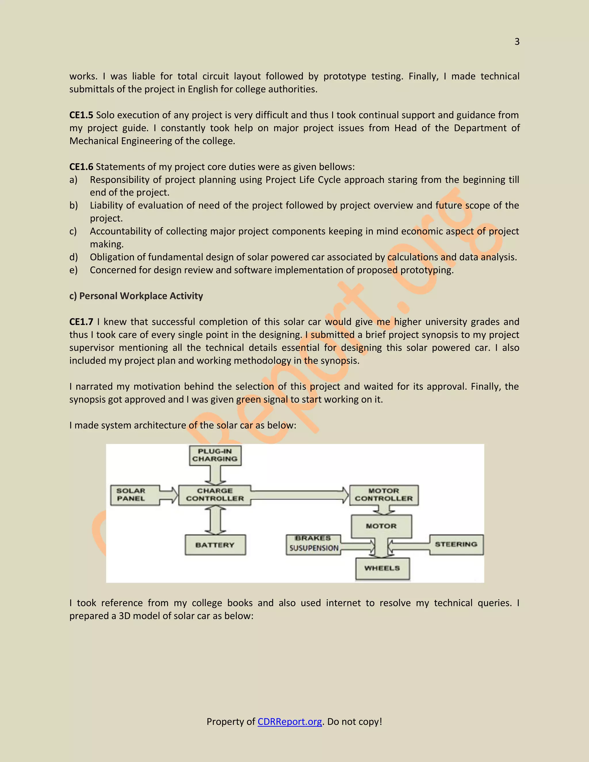 Mechanical Engineering CDR Sample (ANZSCO Code: 233512) | PDF