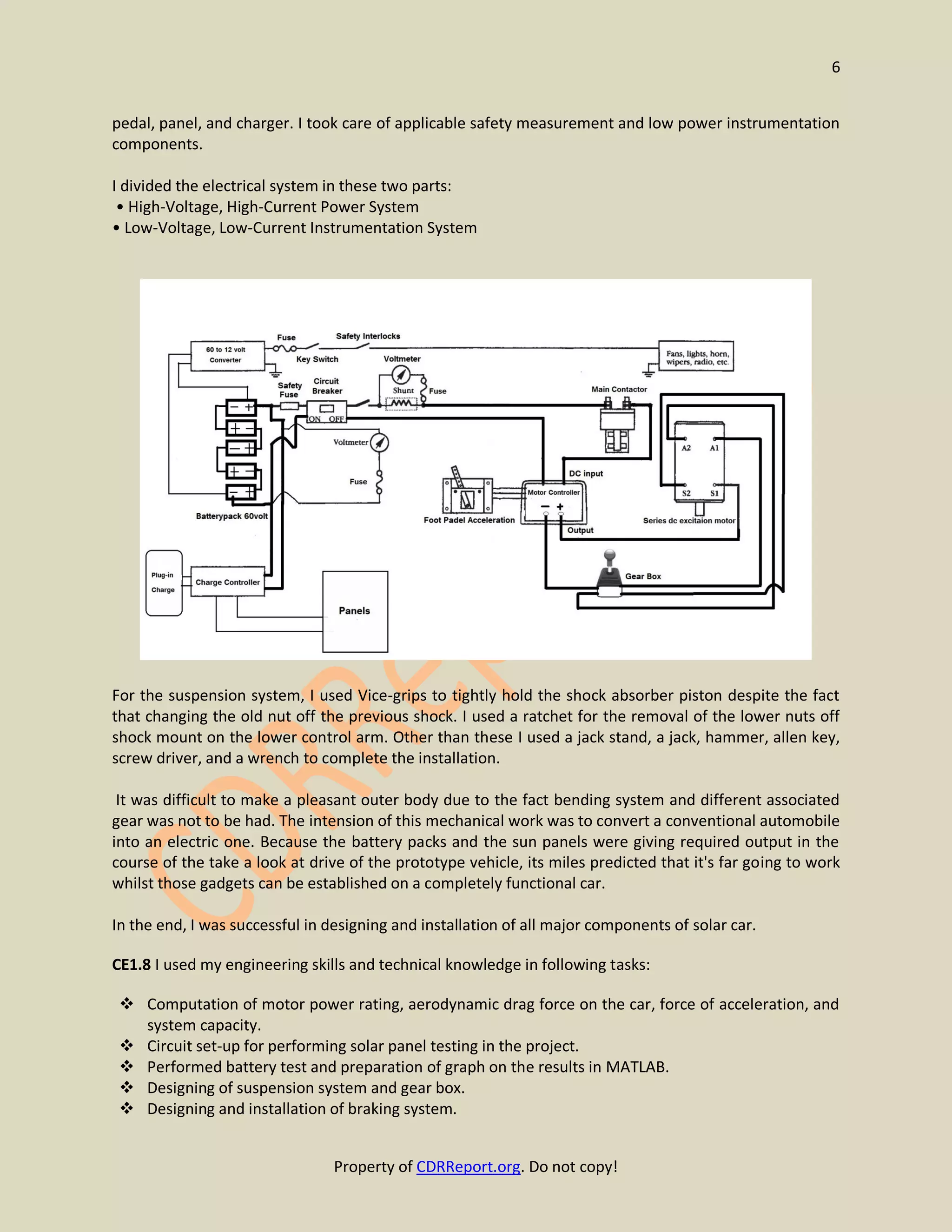 Mechanical Engineering CDR Sample (ANZSCO Code: 233512) | PDF
