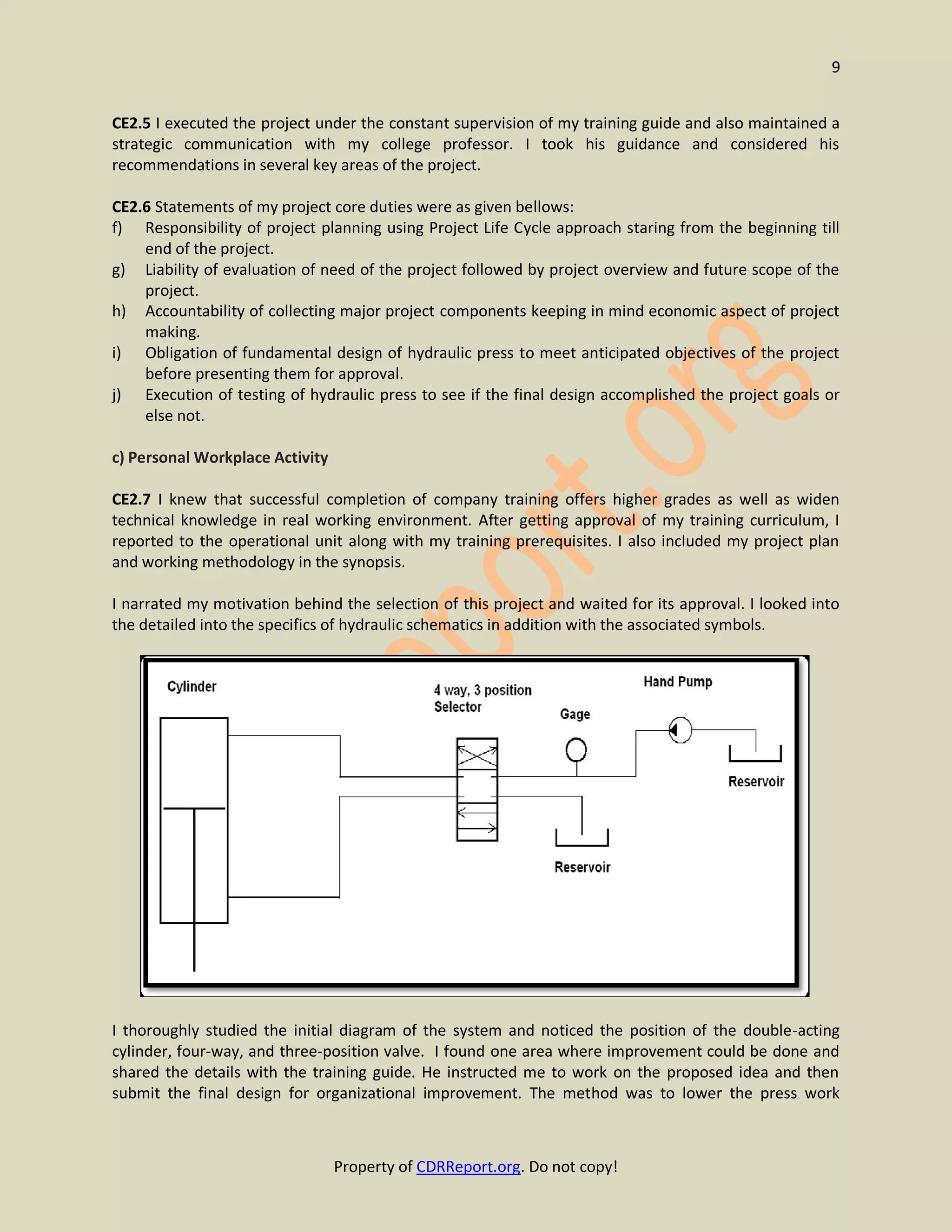 Mechanical Engineering CDR Sample (ANZSCO Code: 233512) | PDF