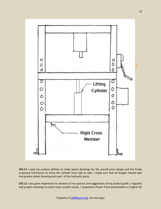 Mechanical Engineering CDR Sample (ANZSCO Code: 233512) | PDF