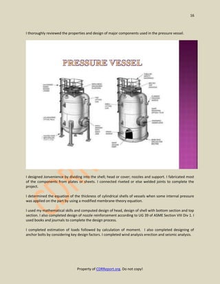 Mechanical Engineering CDR Sample (ANZSCO Code: 233512) | PDF