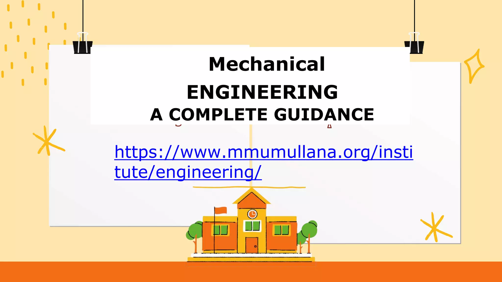 Mechanical engineering courses – a complete guidance-MM(DU) Mullana ...