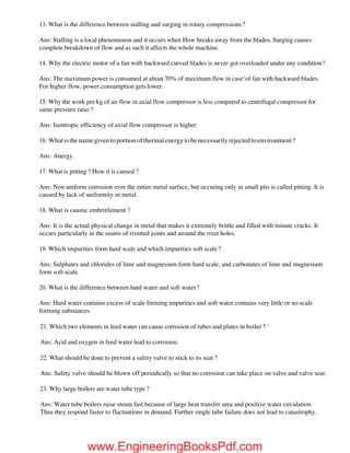 Mechanical engineering interview questions with answers | PDF