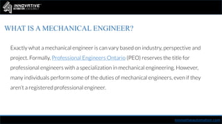 Mechanical Engineering | Innovative Automation | PDF