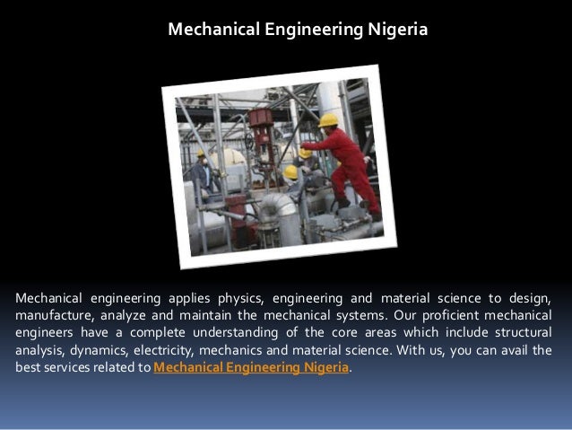 Mechanical Engineering Nigeria mechanical-engineering-nigeria