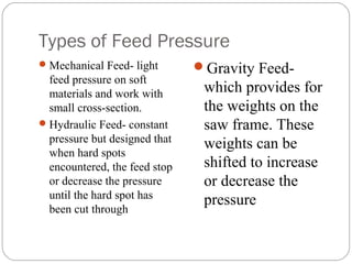 Mechanical engineering power saw | PPT
