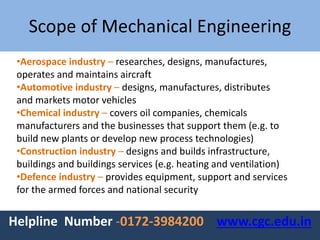 Future Job Scope of Mechanical engineering | PPTX