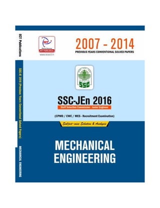 Mechanical engineering ssc je book | PDF