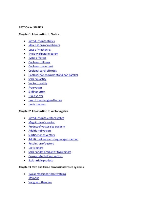 Mechanical Engineering Topics