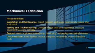 Mechanical Engineer, Mechanical Technician, and Mechanical.pptx