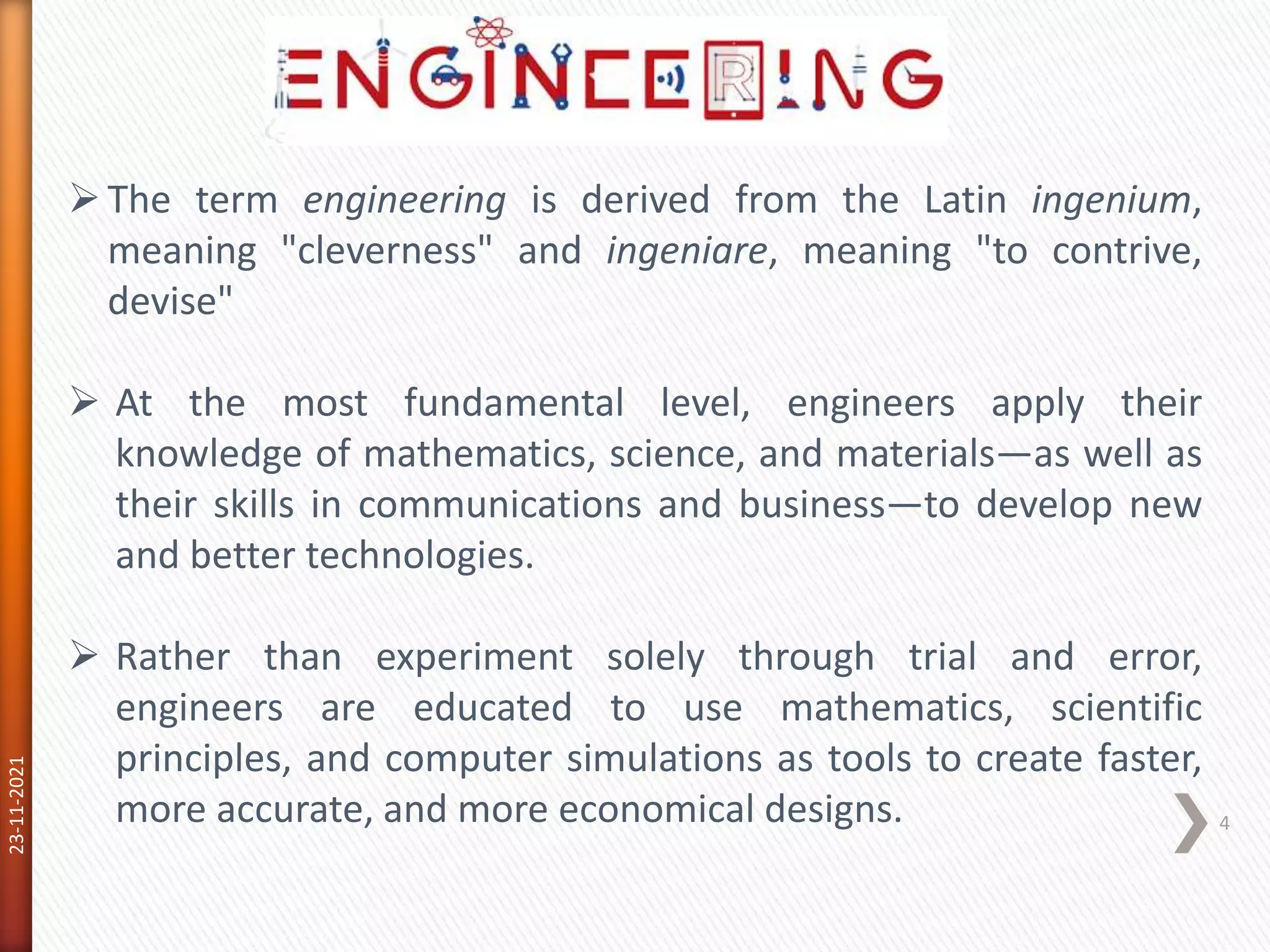 Mechanical engineers and society | PPTX