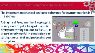 Mechanical engineer software programs | PDF