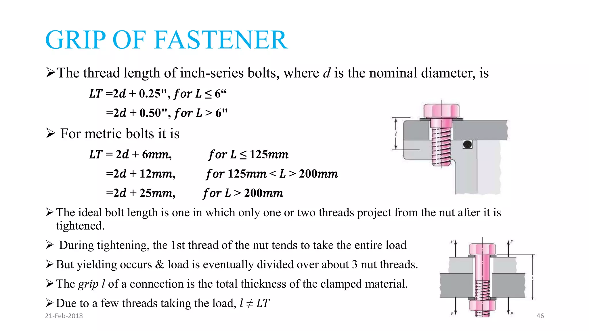 Mechanical fasteners | PPTX
