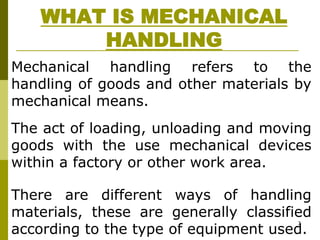 Mechanical Handling updated.ppt