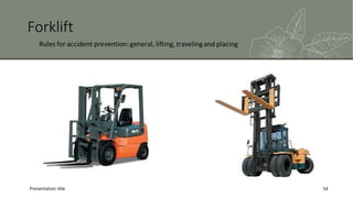 Mechanical hazard indsutrial engineering | PPTX