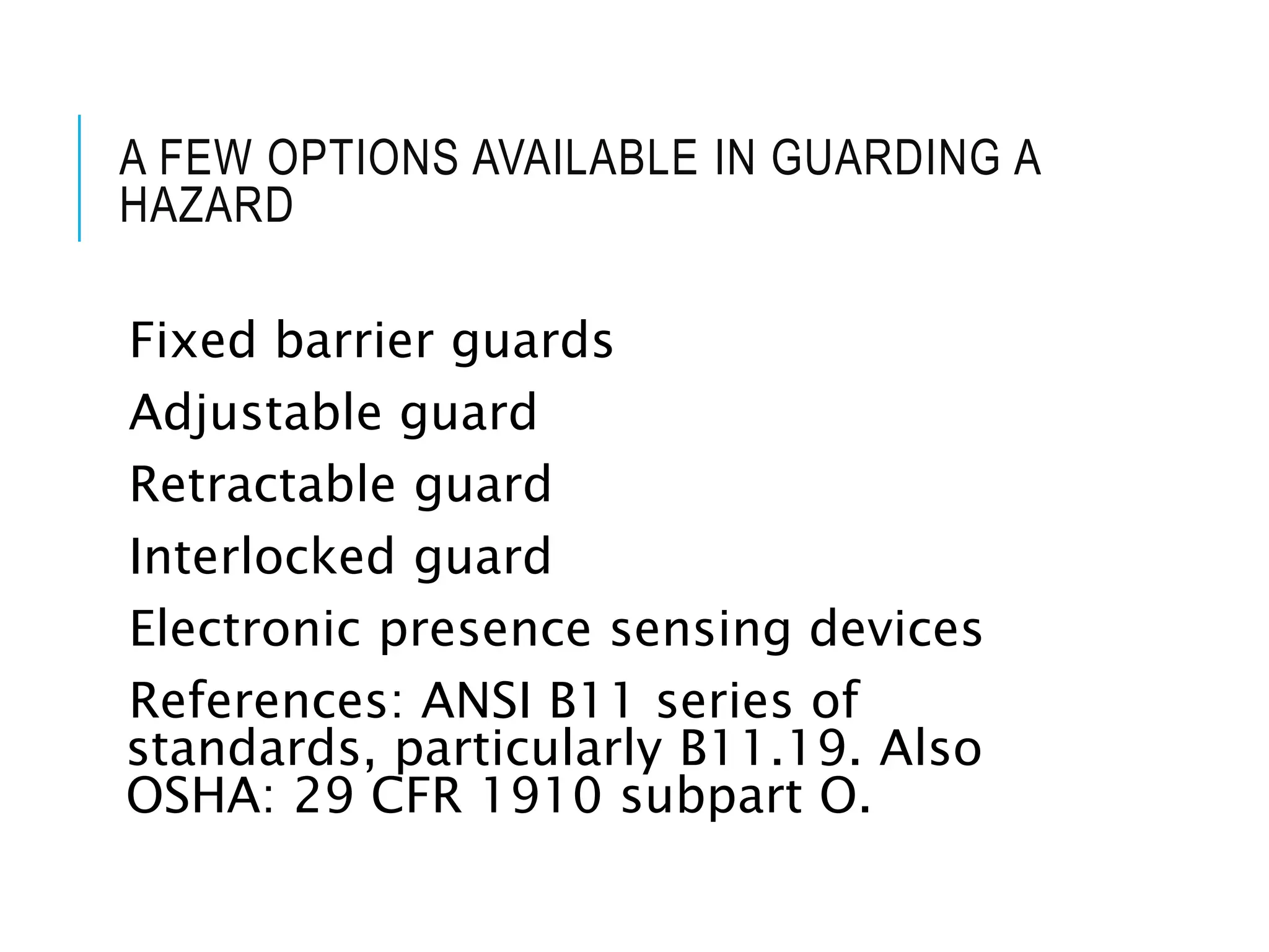 Mechanical hazards | PPTX