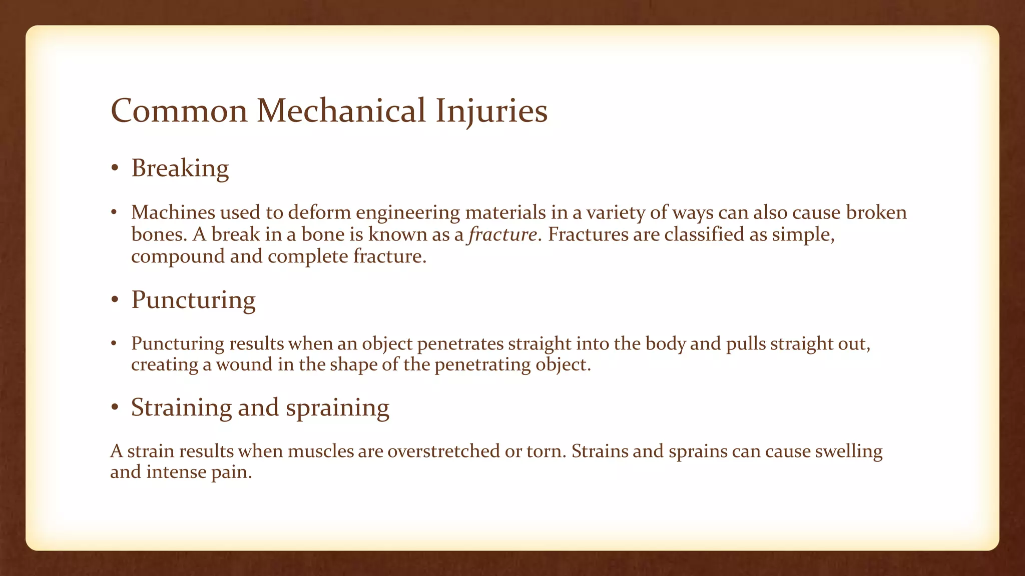 Mechanical hazards | PPTX