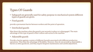 Mechanical hazards | PPTX