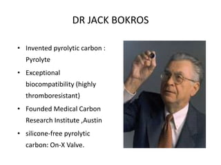 Mechanical heart valve substitutes | PPTX