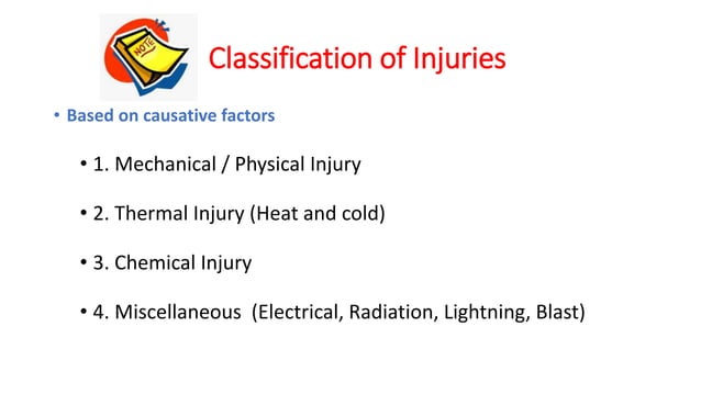 Mechanical injuries.pptx | First Aid | Injuries