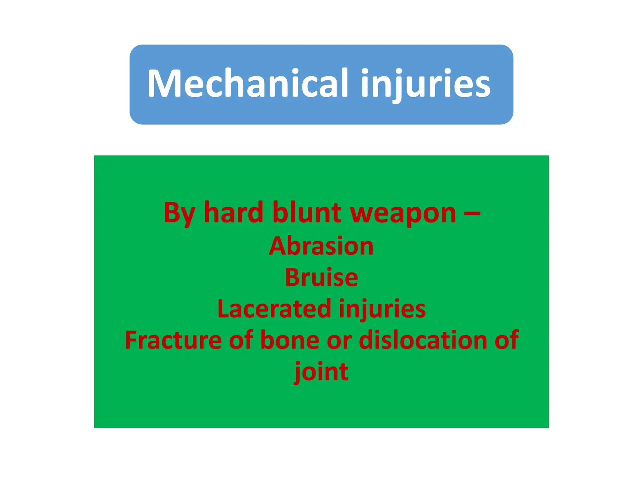 Mechanical Injuries.pptx