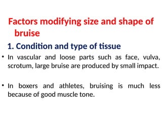 MECHANICAL INJURIES - ABRASION & CONTUSION.pptx