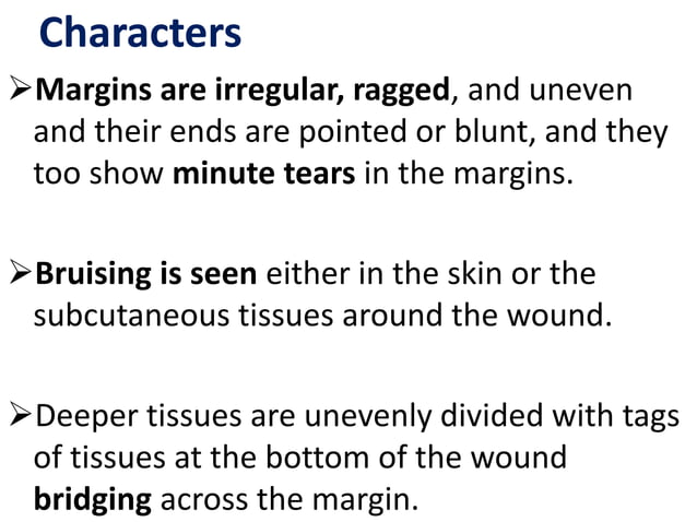 MECHANICAL INJURIES - LACERATIONS.pptx