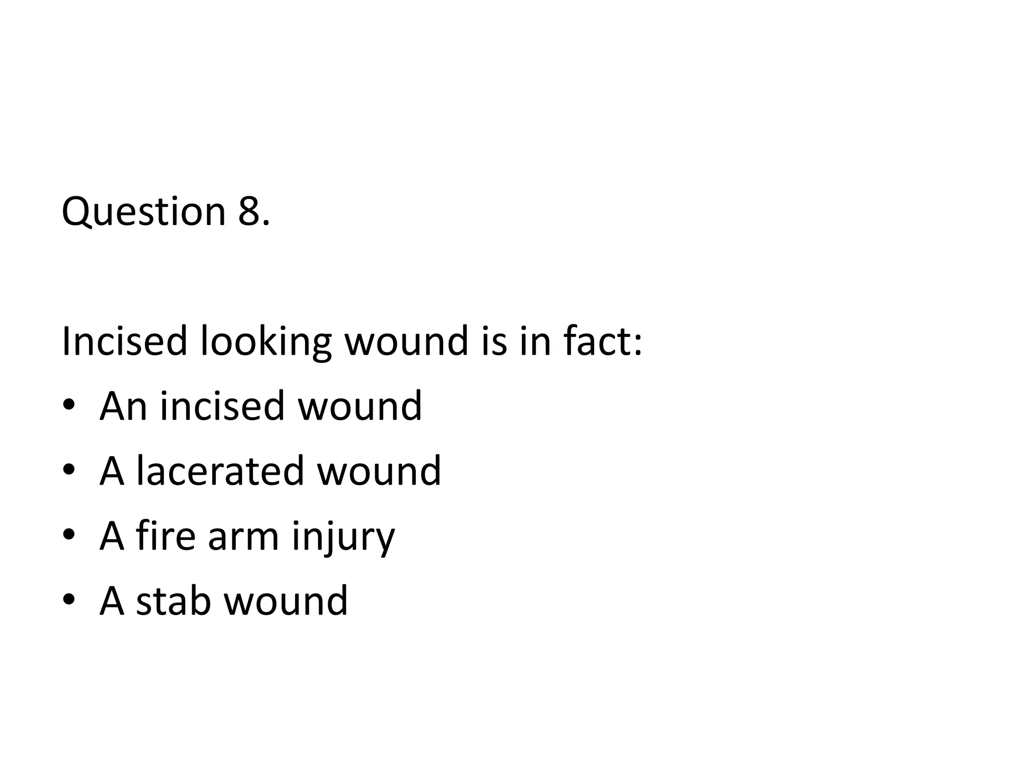 MECHANICAL INJURIES - LACERATIONS and types.pptx