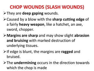 Mechanical injuries(ICS) due to sharp force.ppt