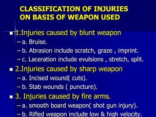 Mechanical injury 1 | PPTX