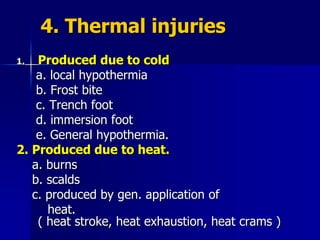 Mechanical injury 1 | PPTX