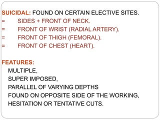 Hesitation Cuts