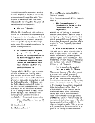 Mechanical interview questions | PDF