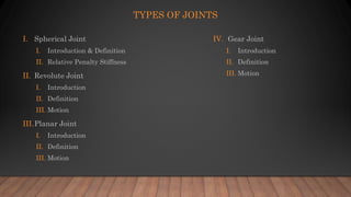 Mechanical Joints in LS-Dyna for Explicit Analysis | PPTX