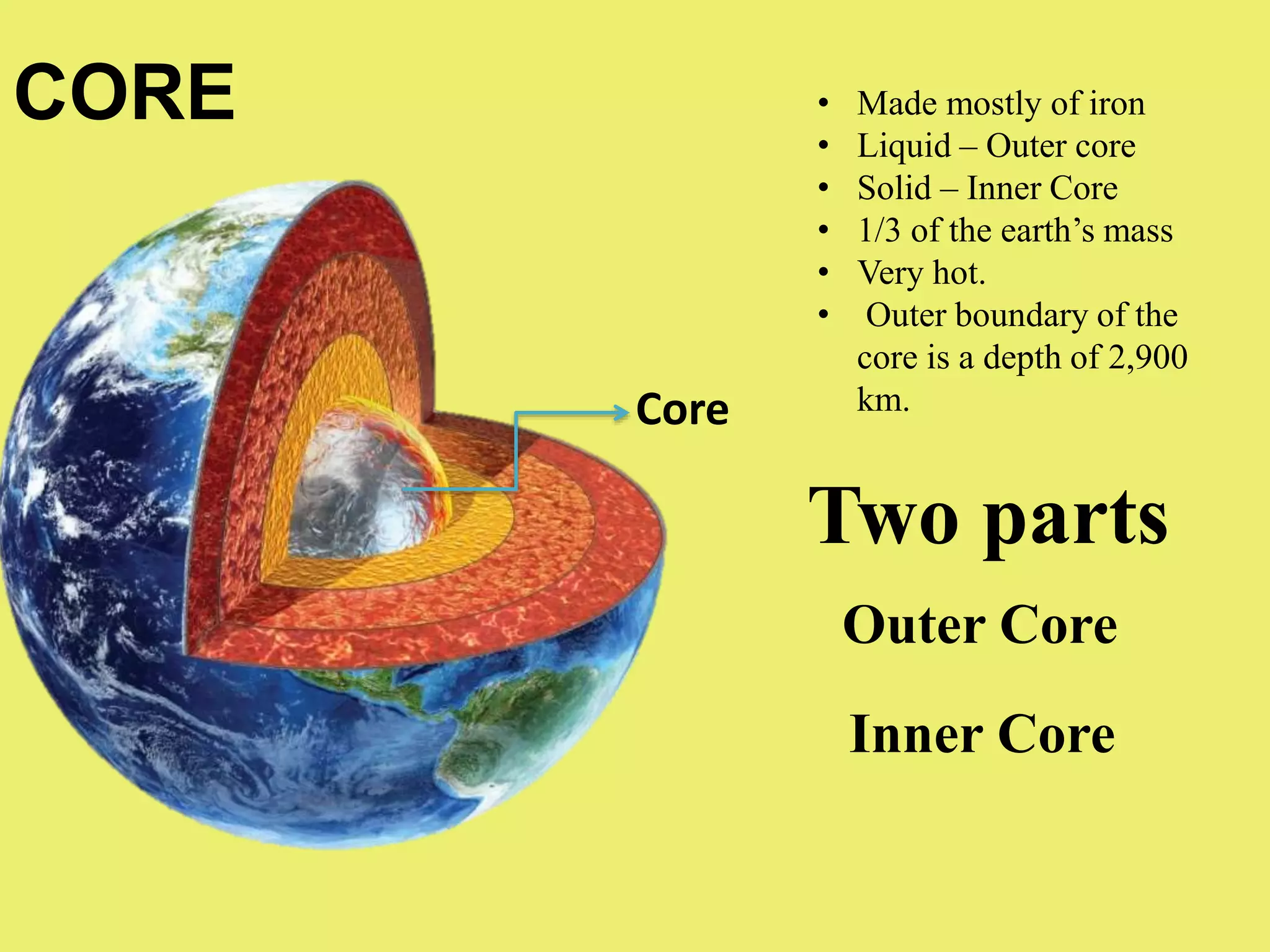 Mechanical layers of the earth | PPTX