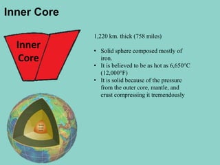 Mechanical layers of the earth | PPTX