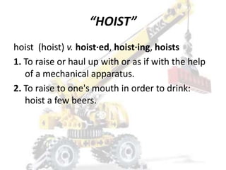 mechanical lifting crane.pptx