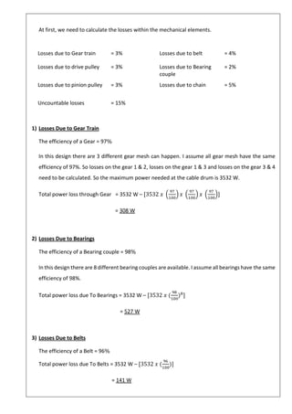 Mechanical Lifting Machine Design Project Mechanical Engineering