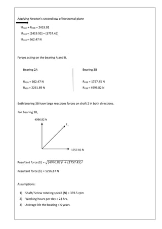 Mechanical Lifting Machine Design Project Mechanical Engineering