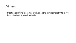 Mechanical lifting machines.pptx