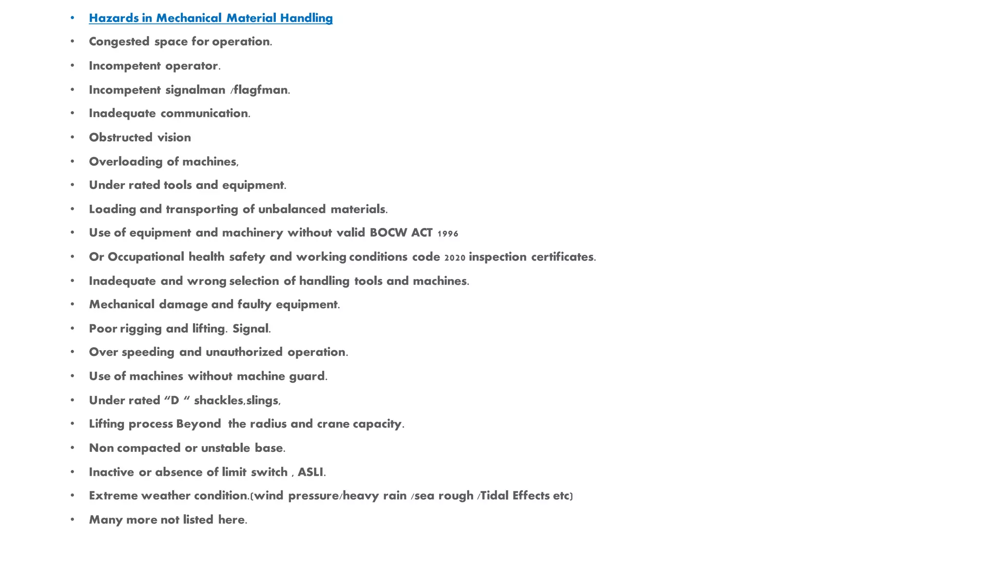 Mechanical lifting ten minutes tbt | PDF