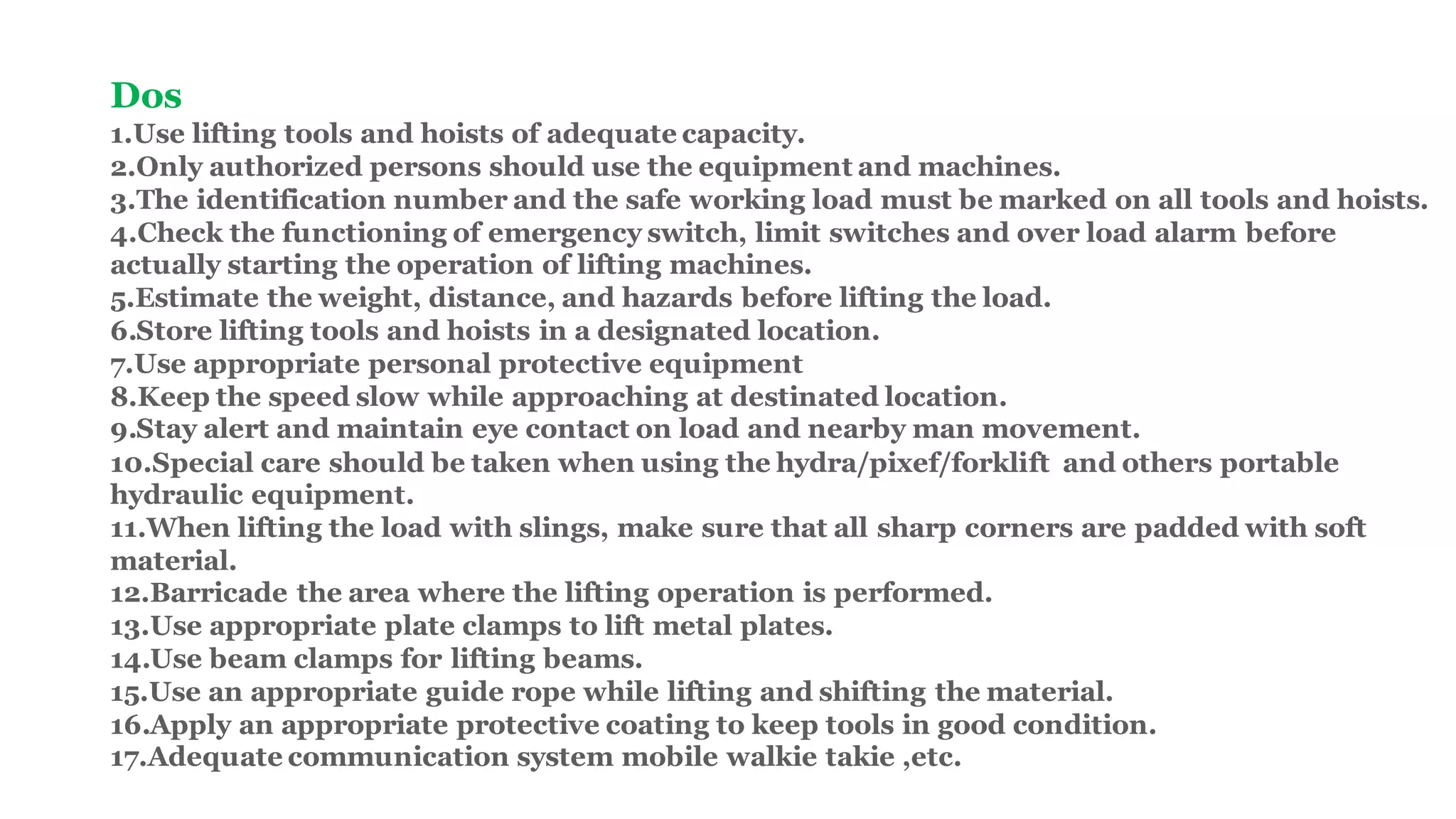 Mechanical lifting ten minutes tbt | PDF
