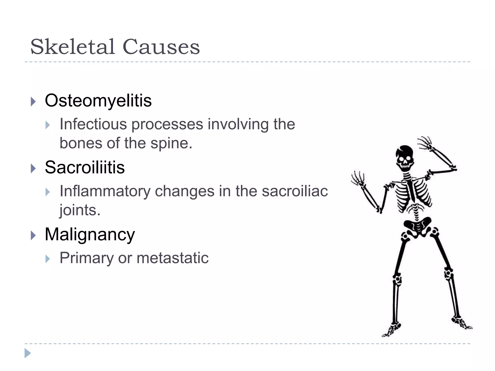 Mechanical low back pain | PPTX