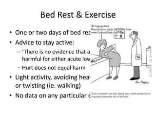 Mechanical low back pain | PPTX