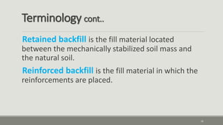 MECHANICALLY STABILIZED EARTH WALLS AND REINFORCED SOIL SLOPES (1).pptx